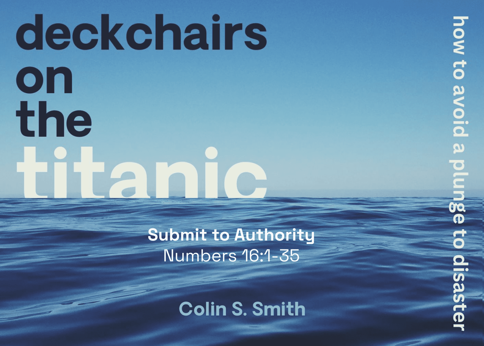 Submit to Authority - Open the Bible
