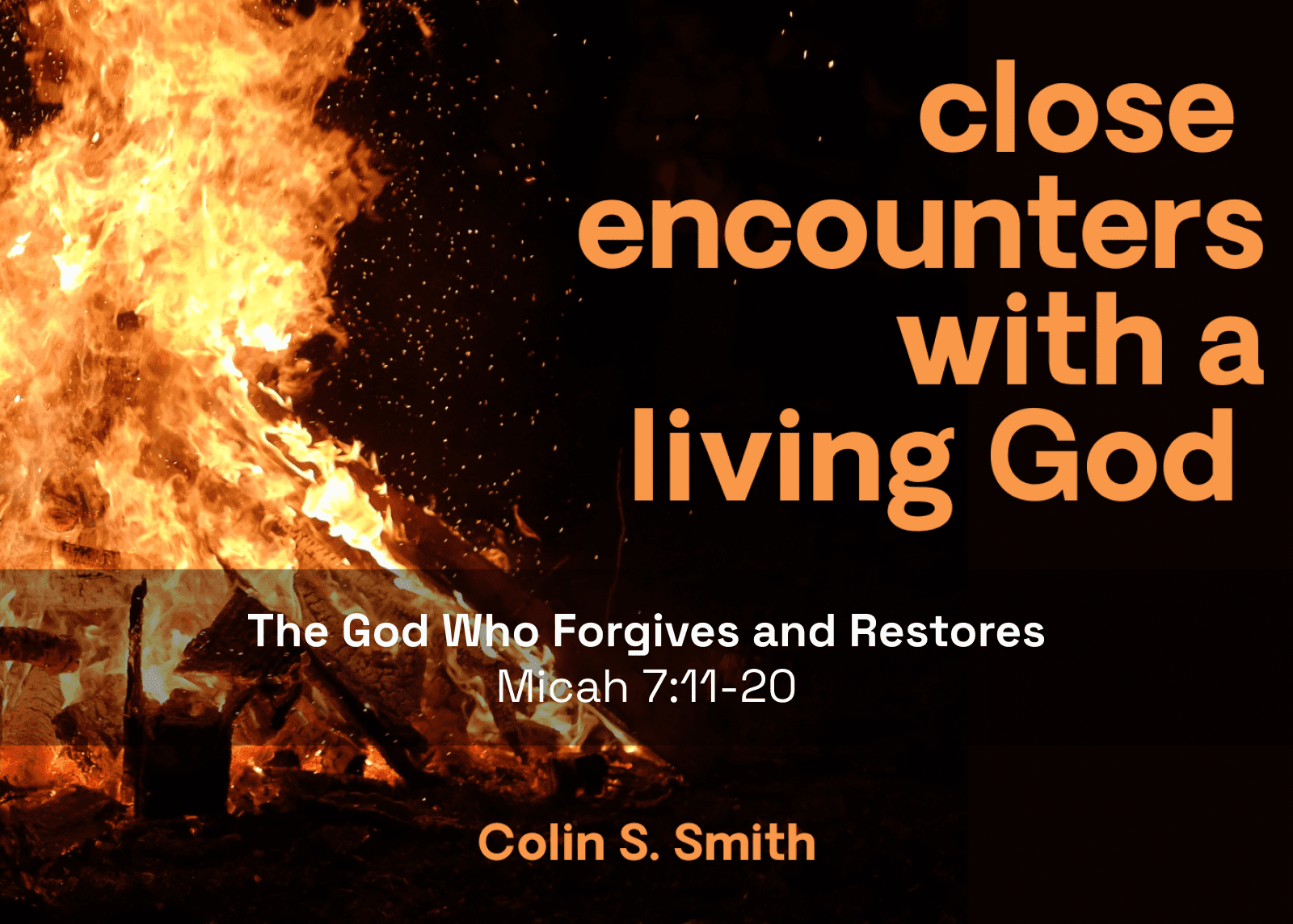The God Who Forgives and Restores - Open the Bible