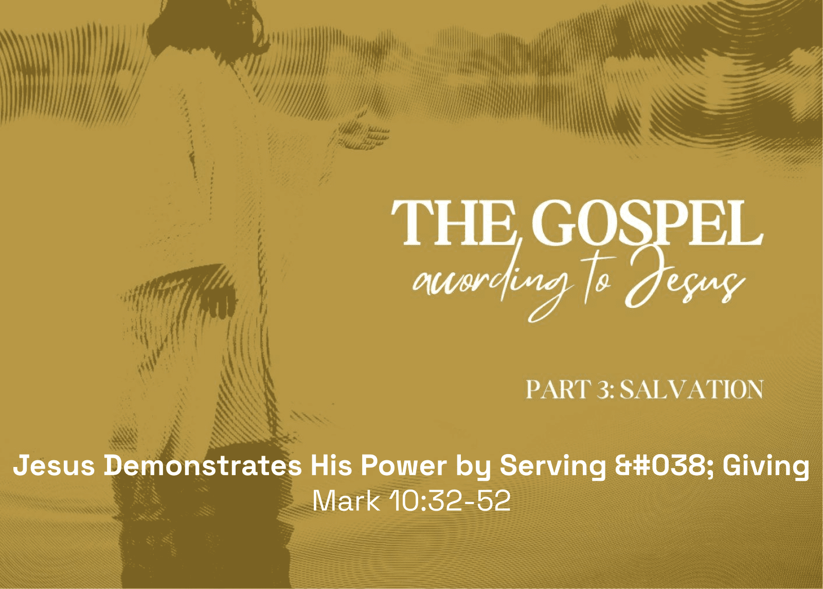 Jesus Demonstrates His Power by Serving & Giving - Open the Bible