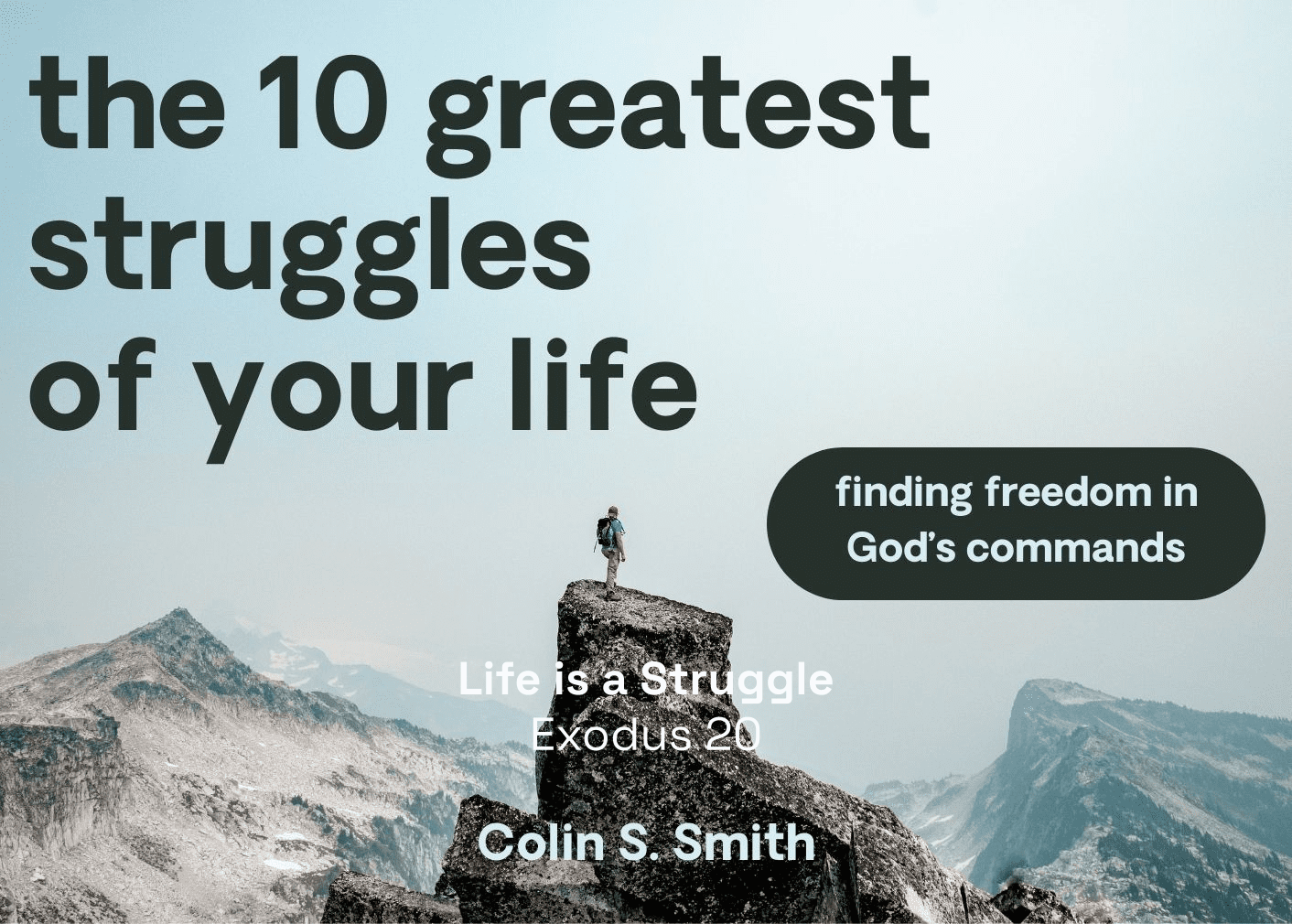 Life is a Struggle - Open the Bible
