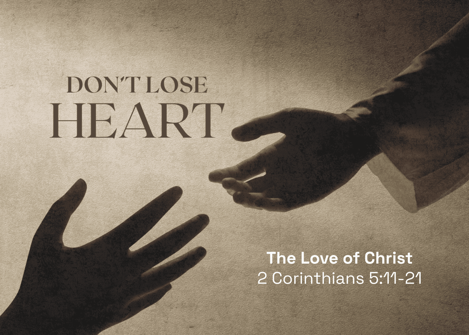 The Love of Christ - Open the Bible
