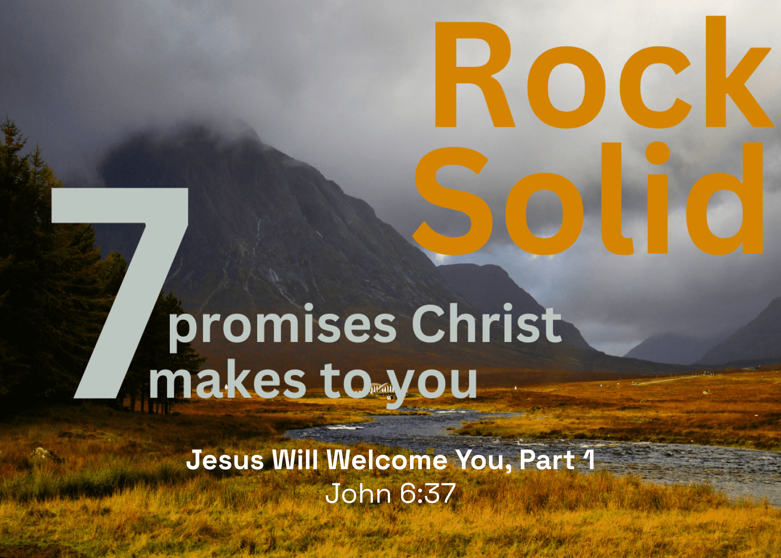 Jesus Will Welcome You, Part 1 - Open the Bible